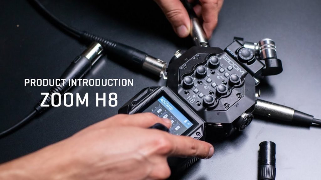 Zoom H8 8-Input / 12-Track Portable Handy Recorder - AX STORE