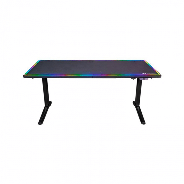 Thermaltake Level 20 RGB Battlestation Gaming Desk Full Frame RGB LED ...