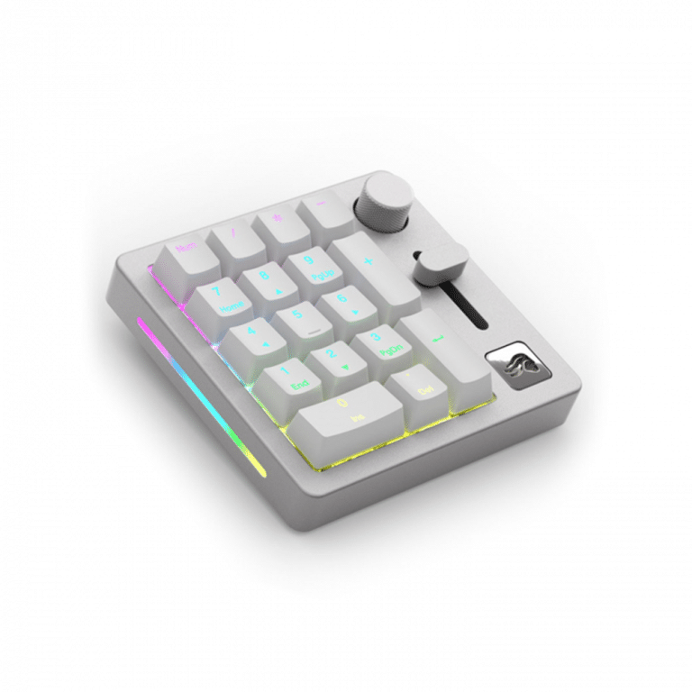 Glorious GMMK Numpad Premium Wireless MacroPad - White - AX STORE