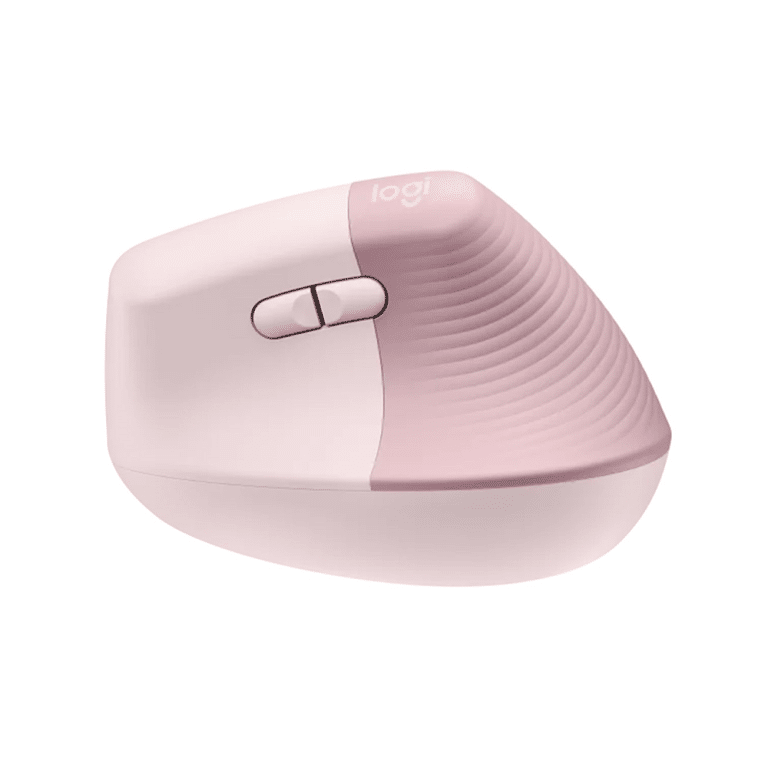 Logitech Lift Vertical Ergonomic Wireless & Blutooth Mouse - Rose - AX ...