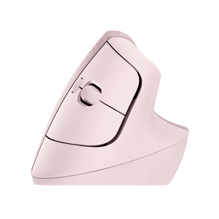 Logitech Lift Vertical Ergonomic Wireless & Blutooth Mouse - Rose - AX ...