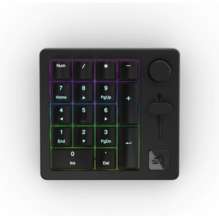 Glorious GMMK Numpad Premium Wireless MacroPad - Black - AX STORE