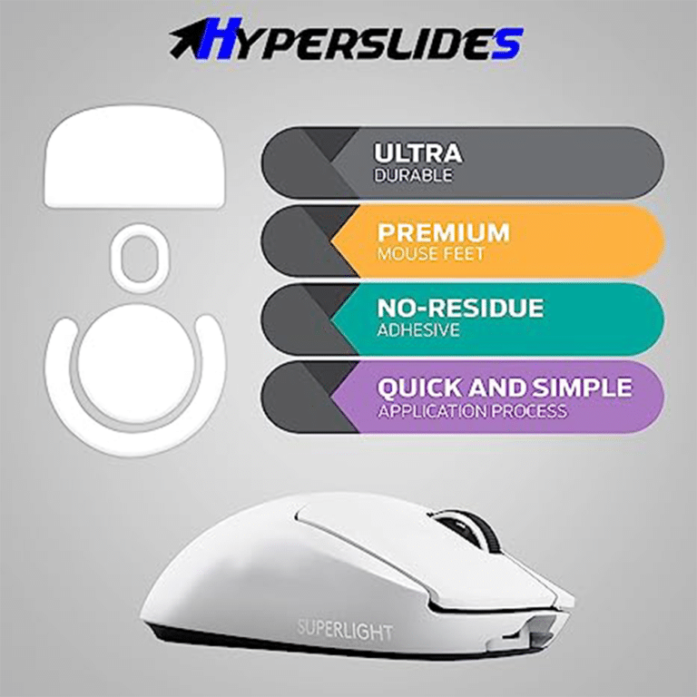 Mouse Pads for Logitech G PRO X Superlight Wireless Gaming Mouse Feet ...