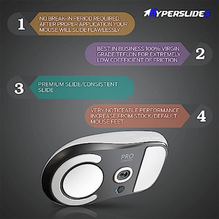 Mouse Pads for Logitech G PRO X Superlight Wireless Gaming Mouse Feet ...