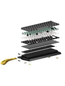 Wooting 60HE+ - 60% Rapid Trigger Gaming Keyboard - Black | AX STORE