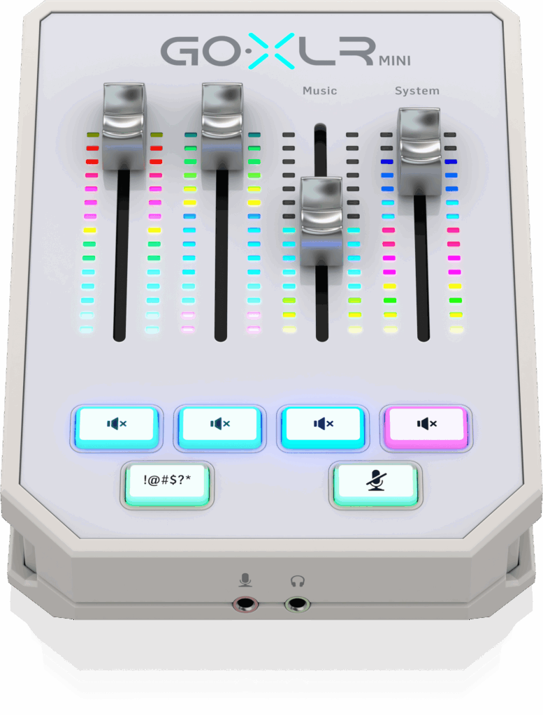 GoXLR Mini White - USB Mixer for Streaming | AX Store Kuwait