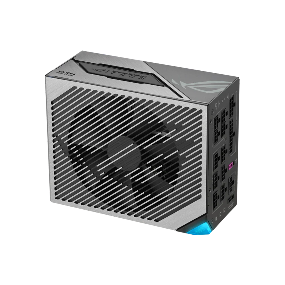 ASUS ROG THOR 1200W PLATINUM III 80 PLUS PLATINUM ATX 3.1 PCIE GEN 5 POWER SUPPLY UNIT- BLACK ...