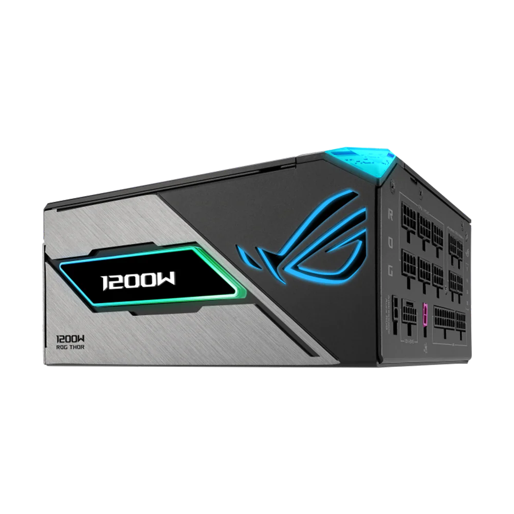 ASUS ROG THOR 1200W PLATINUM III 80 PLUS PLATINUM ATX 3.1 PCIE GEN 5 ...
