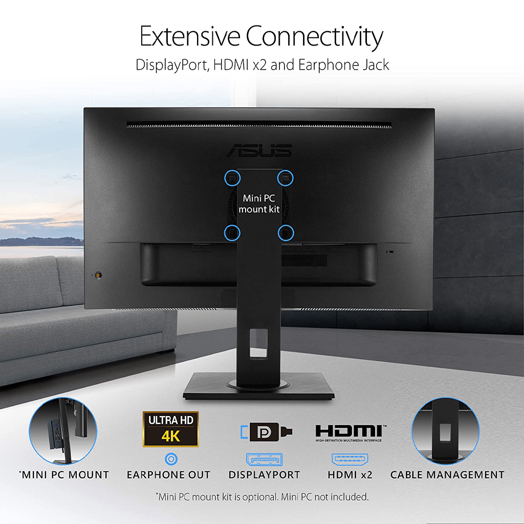 Asus VP28UQGL 28" Monitor 4K, 1ms - AX STORE