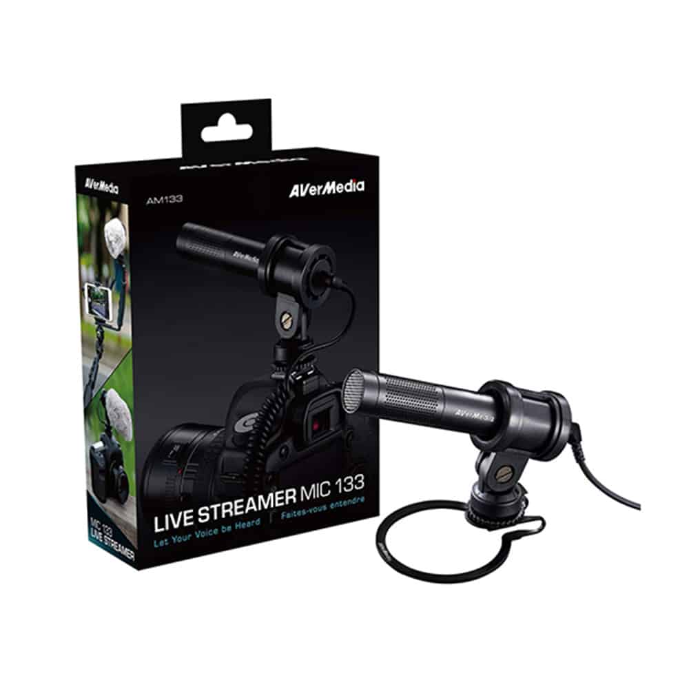 AverMedia AM133 Live Streamer Mic - AX STORE