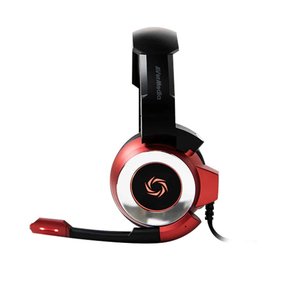 AVerMedia SonicWave GH337 Headset - Red - AX STORE