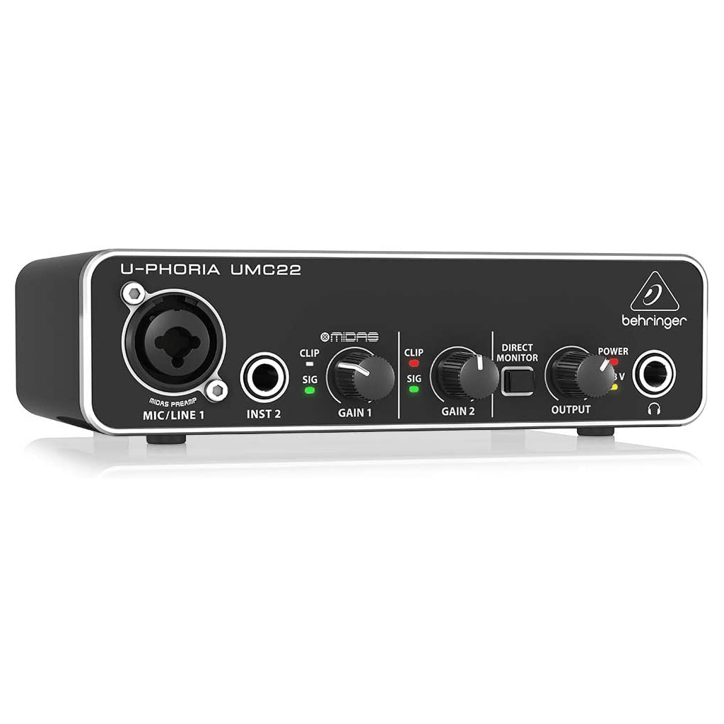 Behringer UMC22 Computer Audio Interface - AX STORE