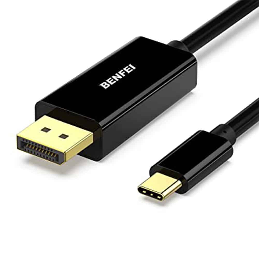 BENFEI USB C to DisplayPort Cable, 4K@60Hz 1.8M Thunderbolt 3 (USB-C ...