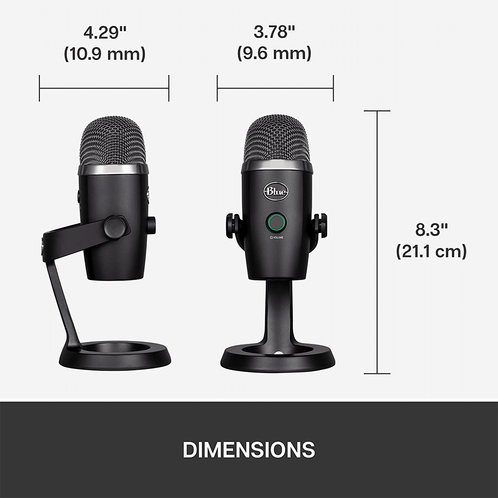 Blue Microphones Yeti Nano Premium - Professional Condenser USB ...