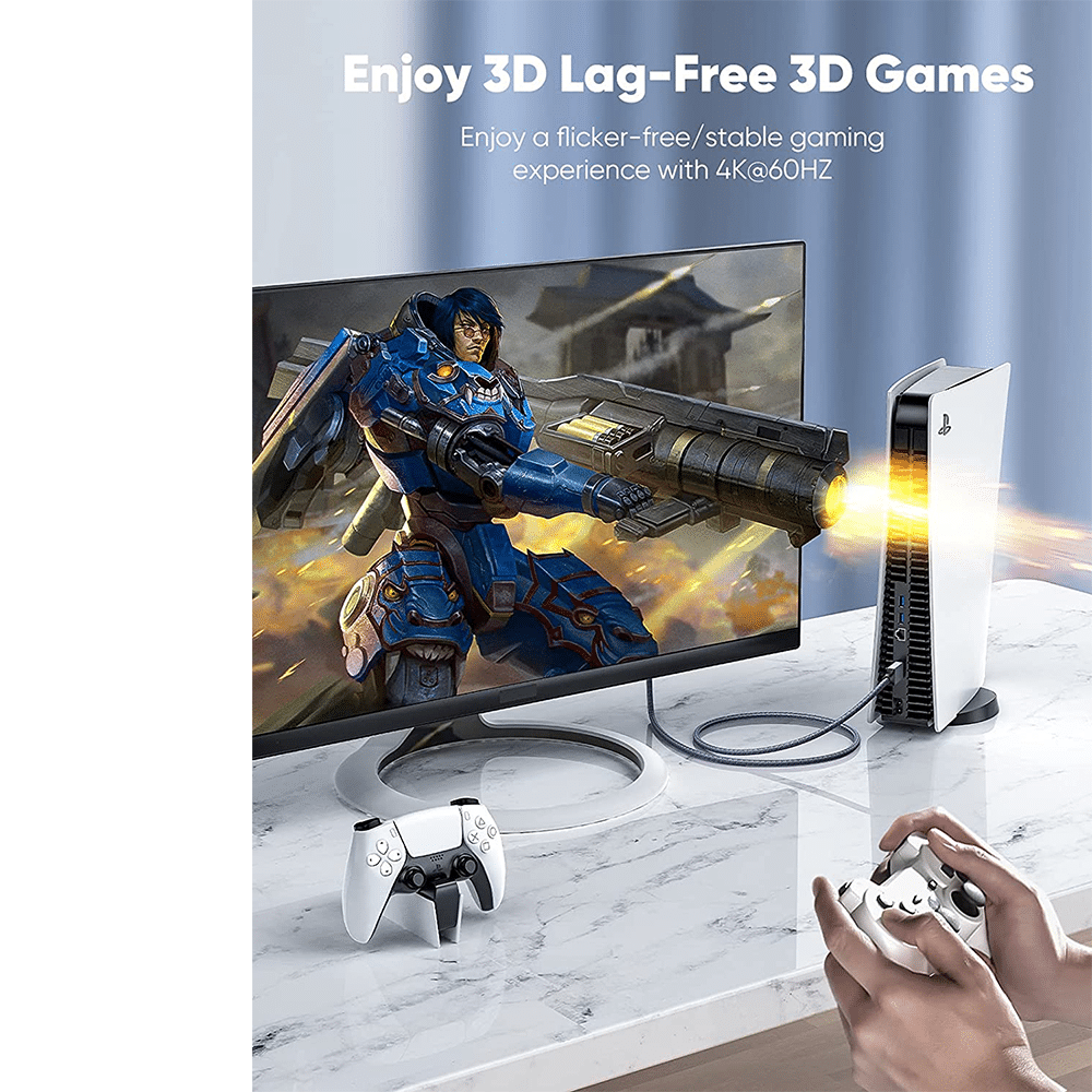 Capshi Ultra HD 48Gbps High Speed HDMI 2.1 8K Cable 2M - AX STORE