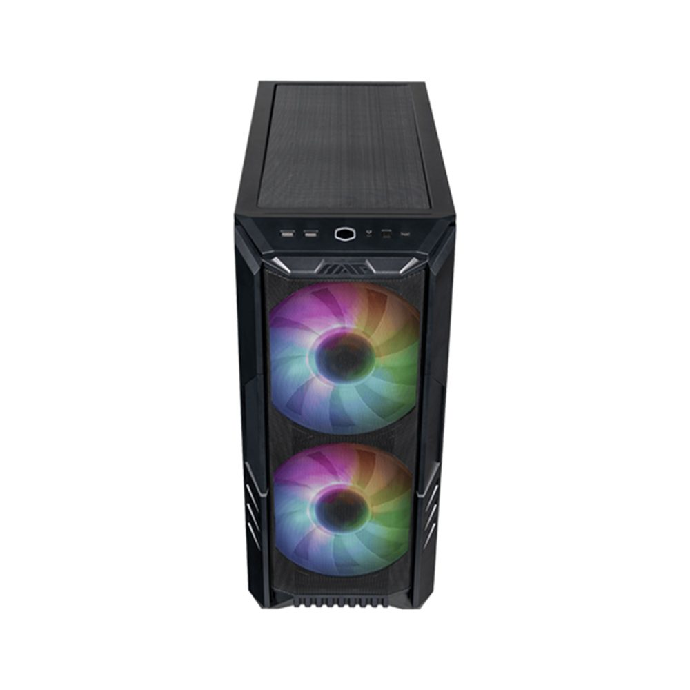 Cooler Master HAF 500 ARGB Mid Tower Case - Black - AX STORE