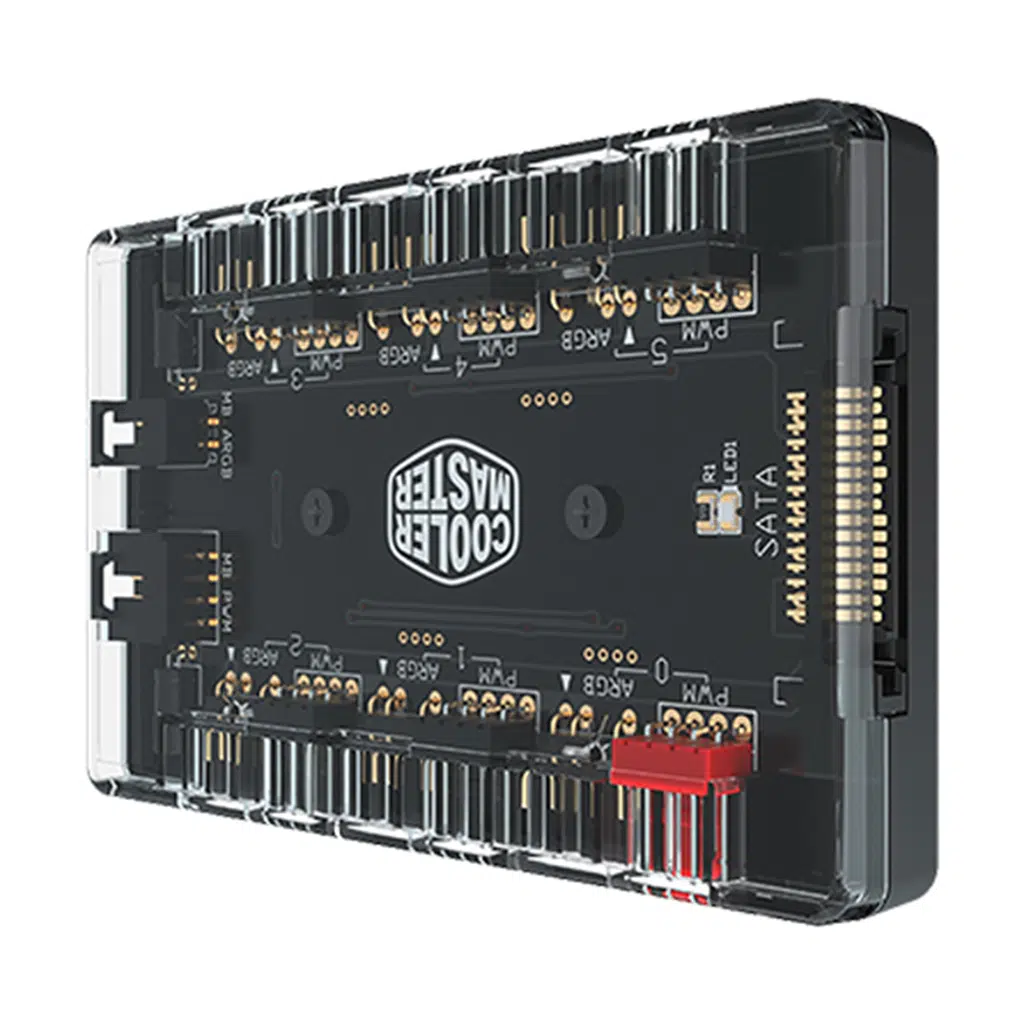 Cooler Master MASTERFAN ARGB/PWM Hub,6 Ports - AX STORE