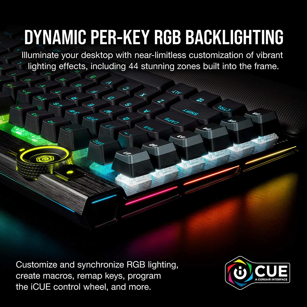 Corsair K100 RGB Optical-Mechanical Gaming Keyboard - AX STORE