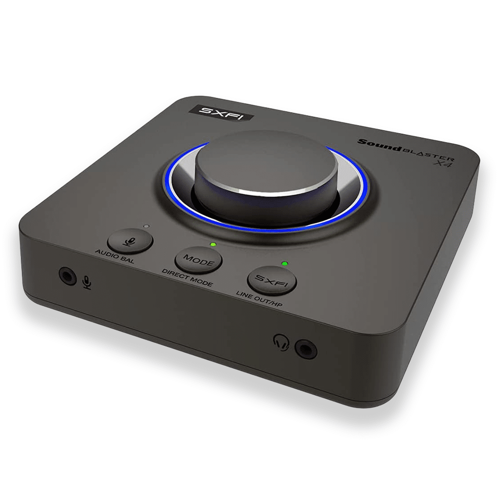 Creative Sound Blaster X4 External USB DAC and Amp Sound Card - AX STORE