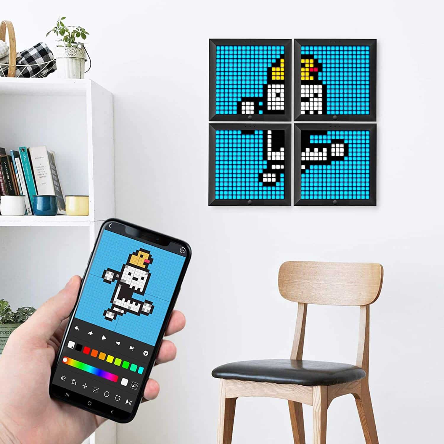Divoom Pixoo Pixel Art Digital Picture Frame - AX STORE