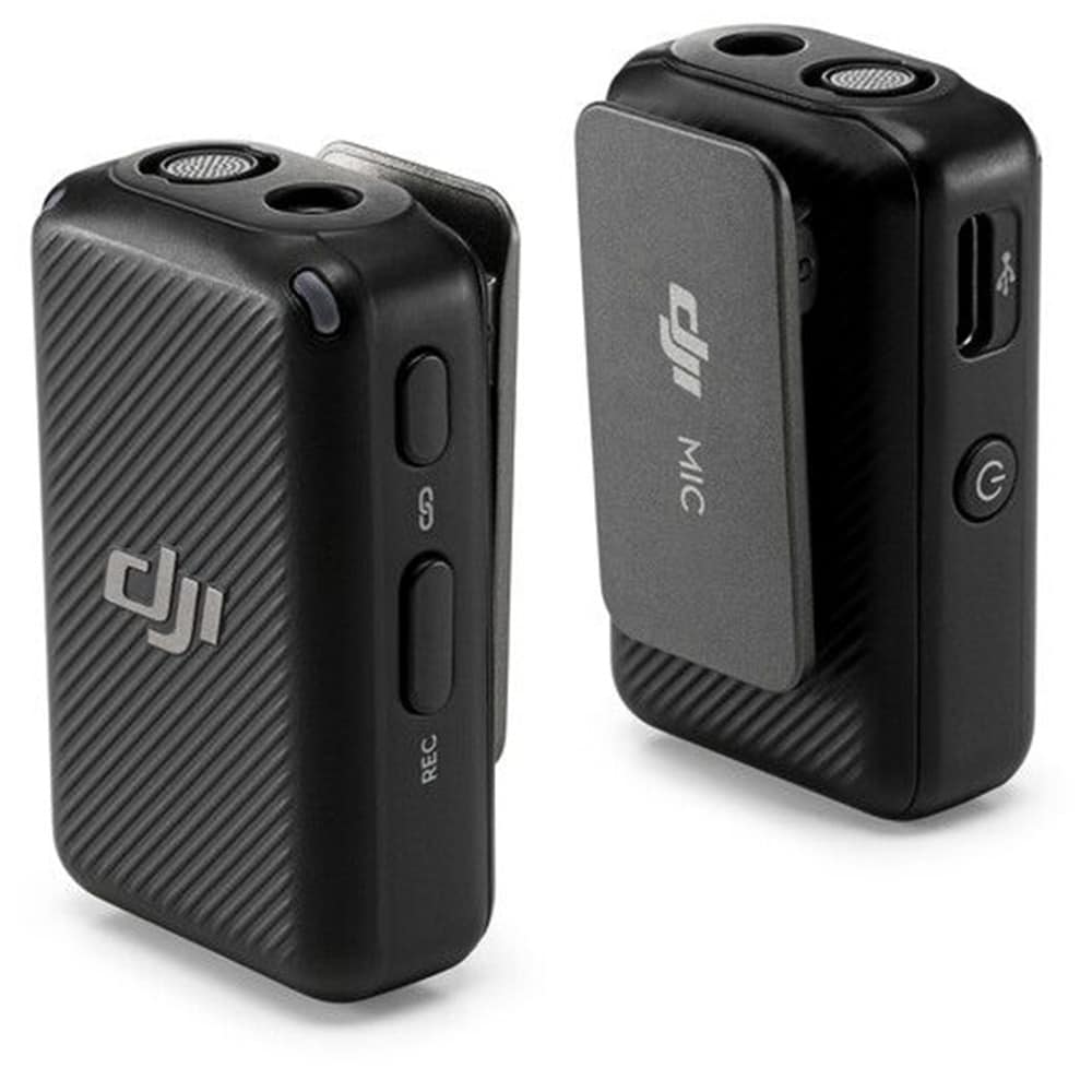 DJI MIC100 MIC 2-PERSON COMPACT DIGITAL WIRELESS MICROPHONE SYSTEM - AX ...