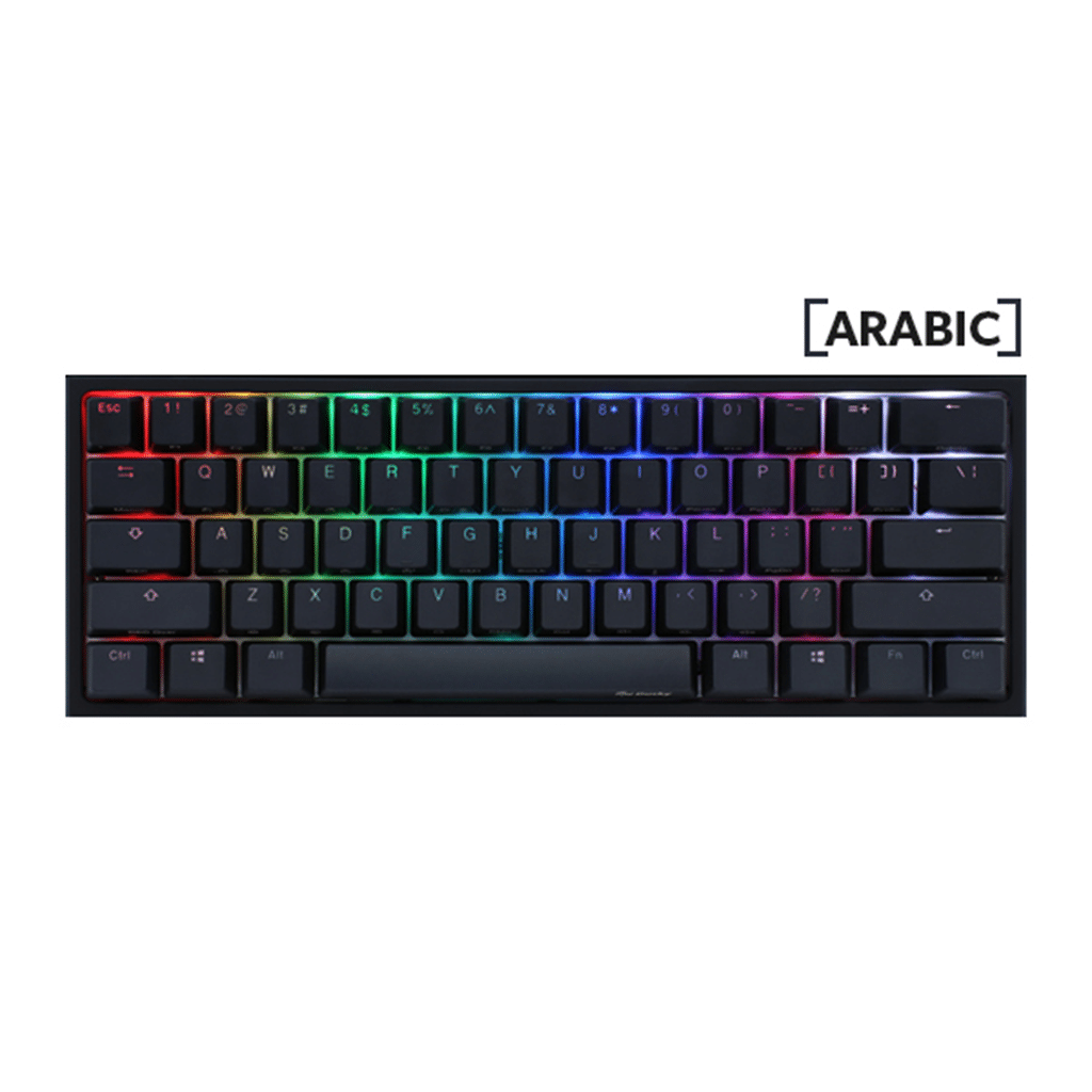 Ducky One 2 Mini Arabic layout - Red Switch - AX STORE