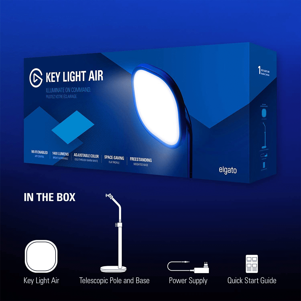 Elgato Key Light Air, Professional LED Panel - AX STORE