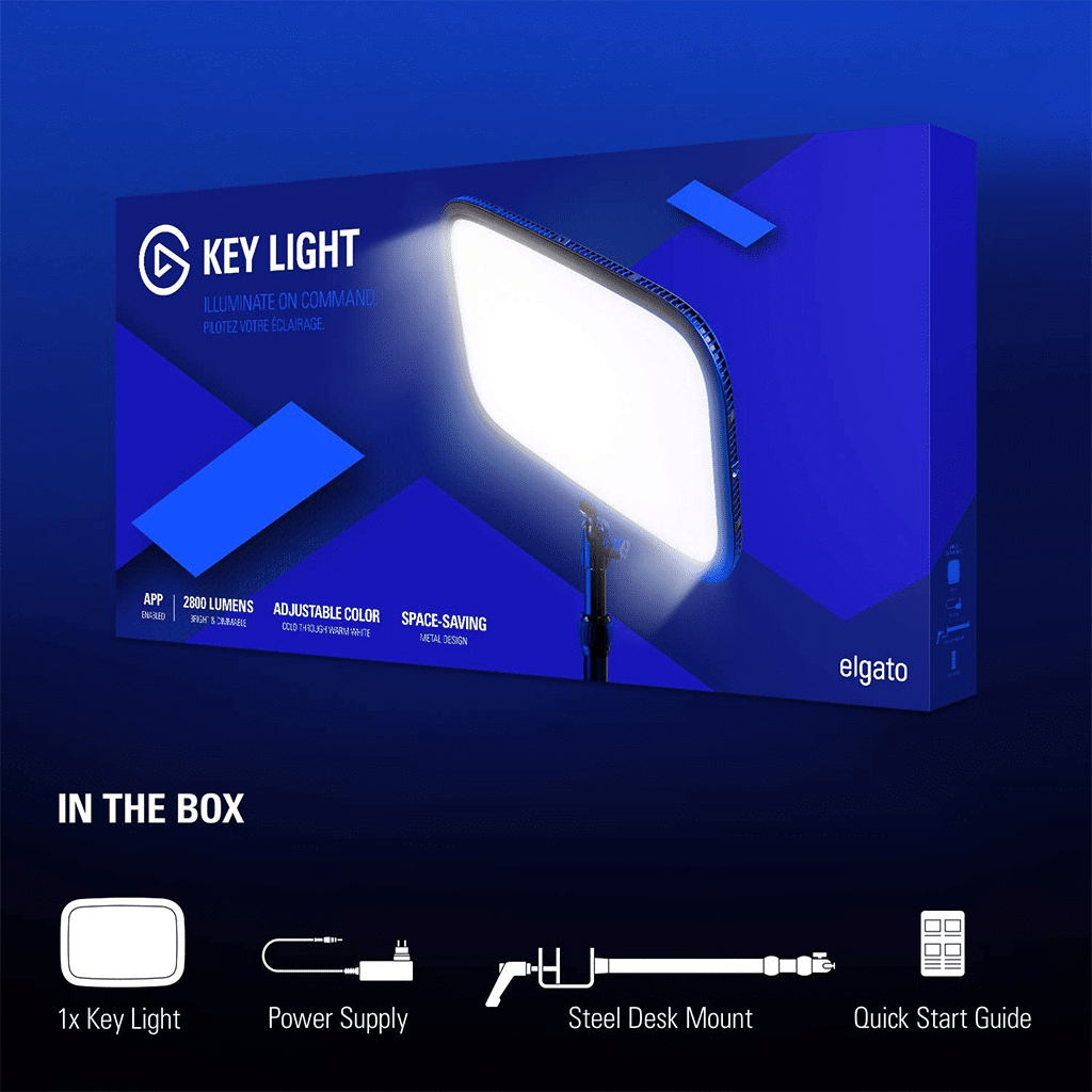 Elgato Key Light, Professional Studio LED Panel - AX STORE