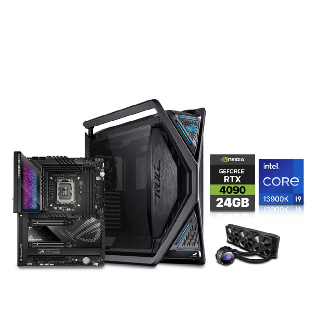 Gaming PC i9-13900K, Rog Maximus Z790 Hero, 32GB DDR5 (7600) RAM, 2TB ...