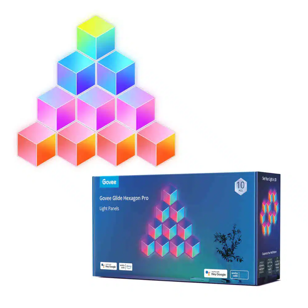 Govee Glide Hexa Pro LED Light Panels 10PCS - AX STORE