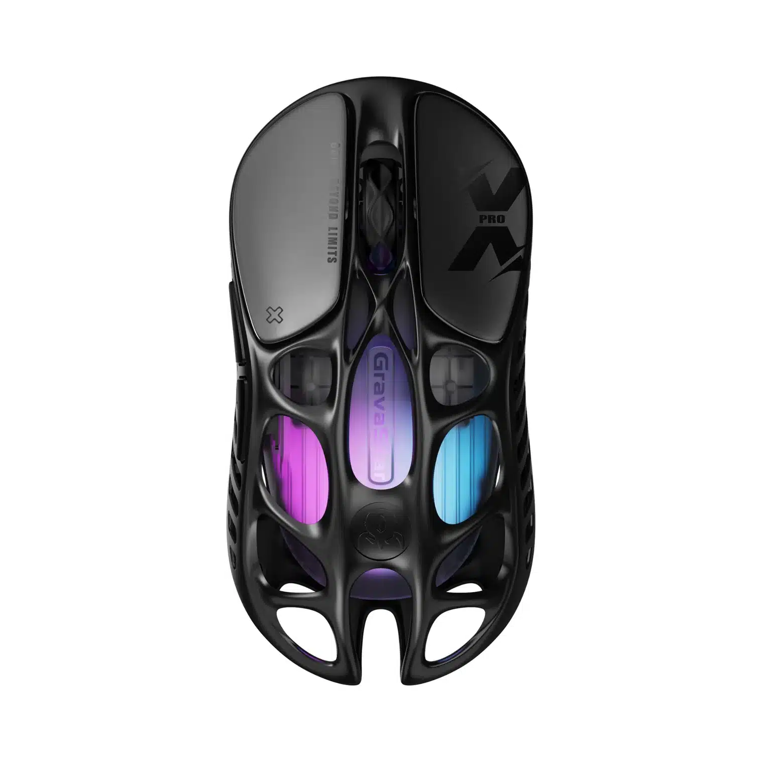 GravaStar Mercury X Pro Wireless Gaming Mouse - Galaxy Black - AX STORE