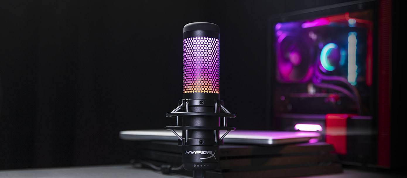 HyperX Quadcast S RGB USB Microphone - AX STORE