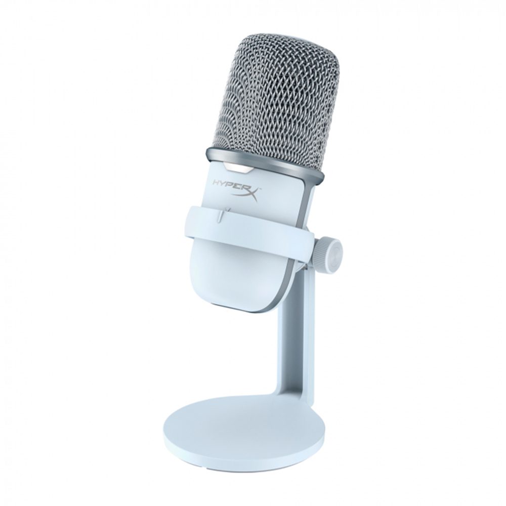 HyperX SoloCast USB Microphone - White - AX STORE