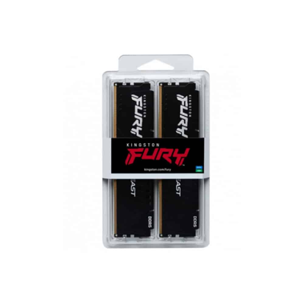 Kingston Fury Beast 32GB (2x16GB) DDR5 5200MHz Desktop Memory - AX STORE