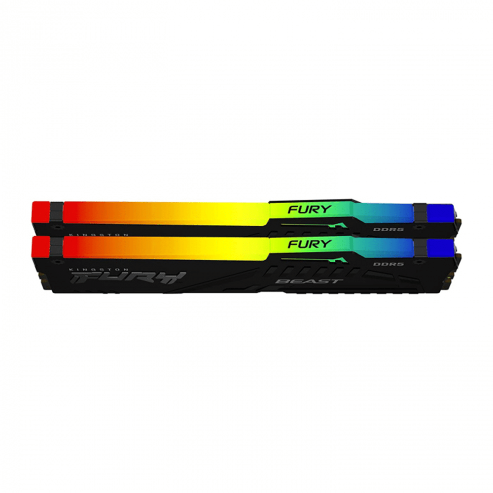 Kingston Fury Beast RGB 32GB (2x16GB) DDR5 6000MHz Memory Kit - AX STORE