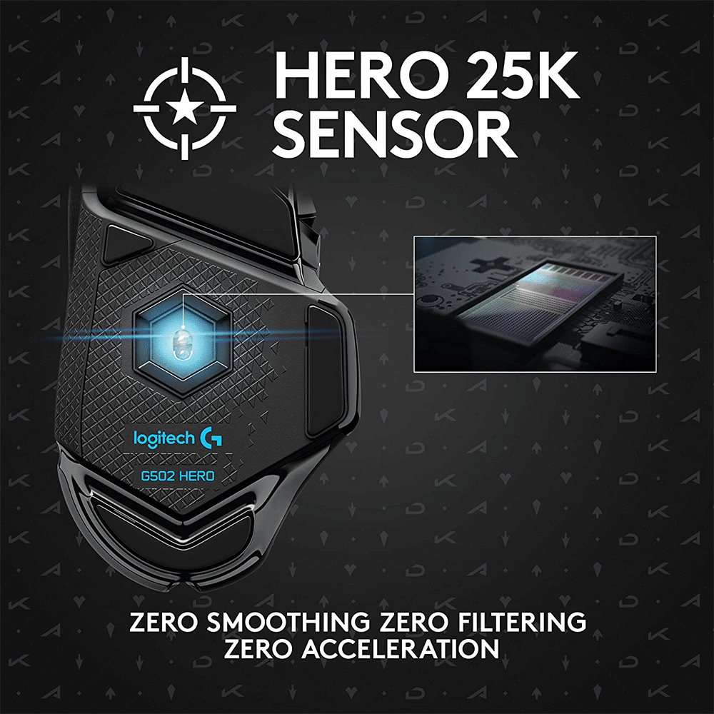Logitech G502 Hero K/DA Gaming Mouse - AX STORE