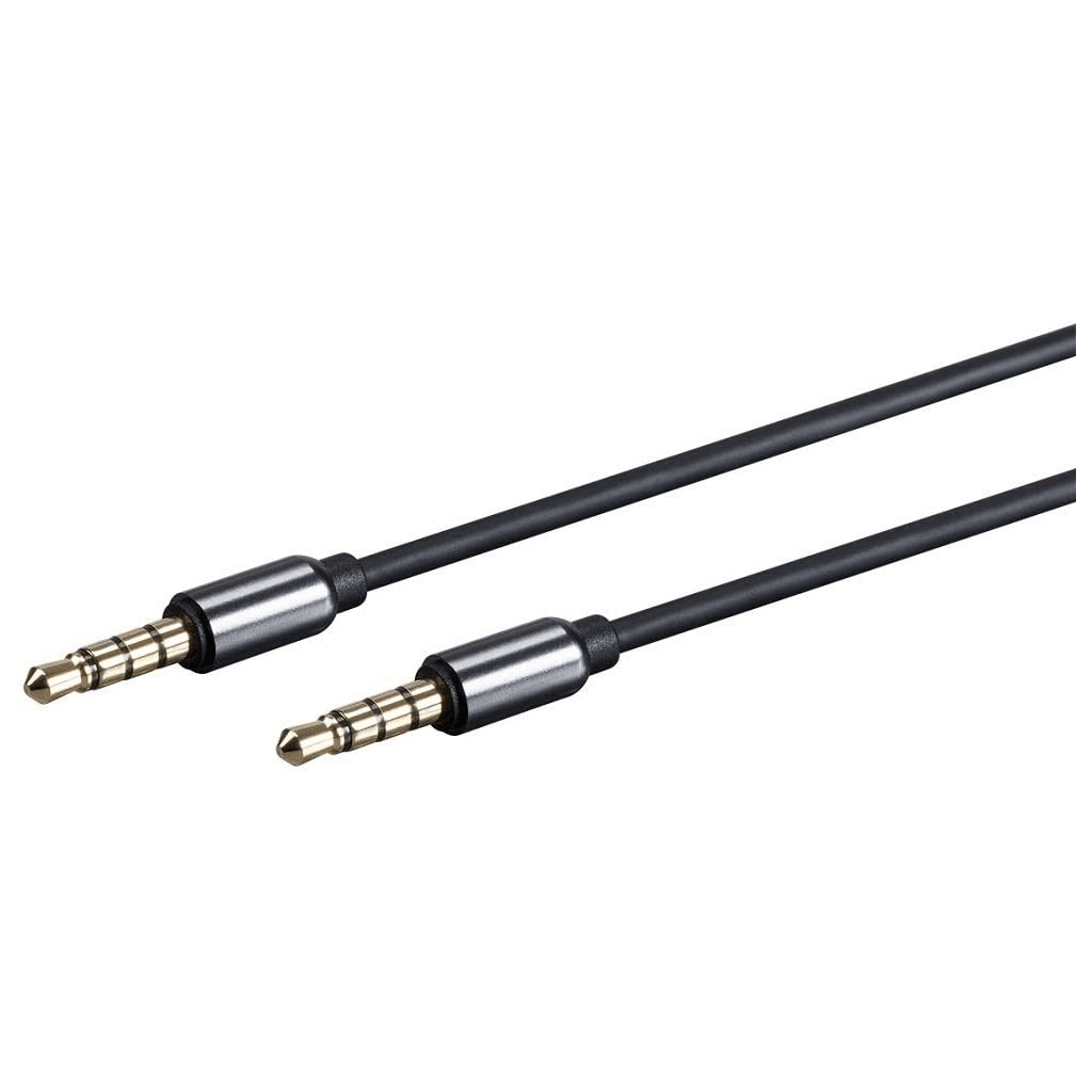Monoprice Onyx Series Auxiliary 3.5mm TRS AUX Cable, 1.8m - AX STORE