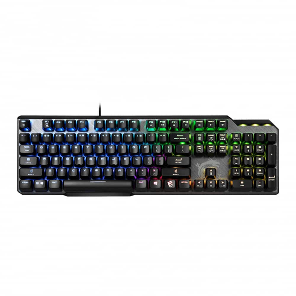 MSI Vigor GK50 Elite RGB Gaming KeyBoard Kailh Blue Clicky Switch - AX ...