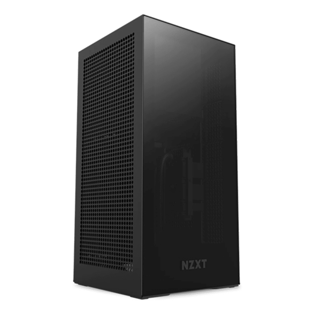 NZXT H1 V2 Mini ITX Tempered Glass Gaming Case with PSU and AIO - AX STORE