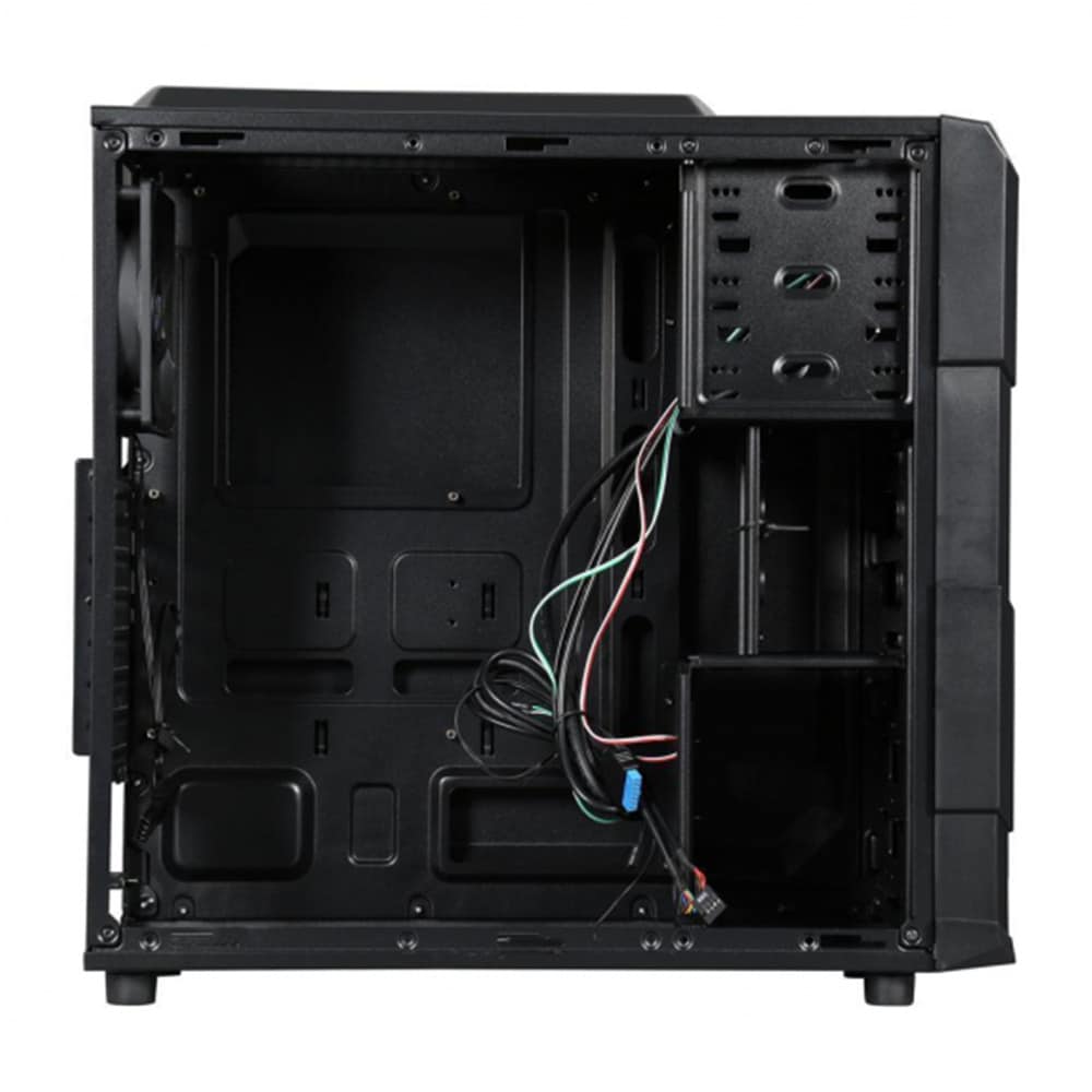 RaidMax Vortex V4 ATX Mid Tower Steel Plastic Gaming Case - Black - AX STORE