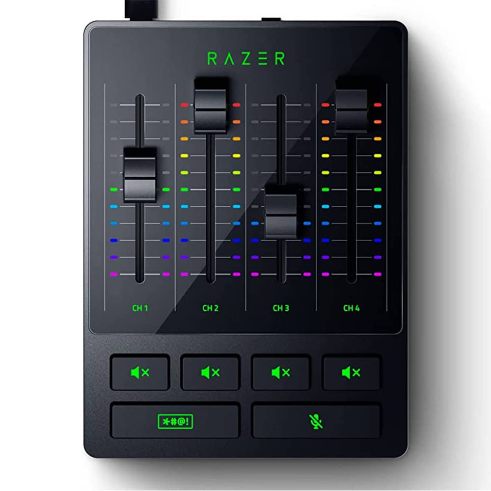 Razer Audio Mixer AIO Digital Mixer for Broadcasting and Streaming - AX ...