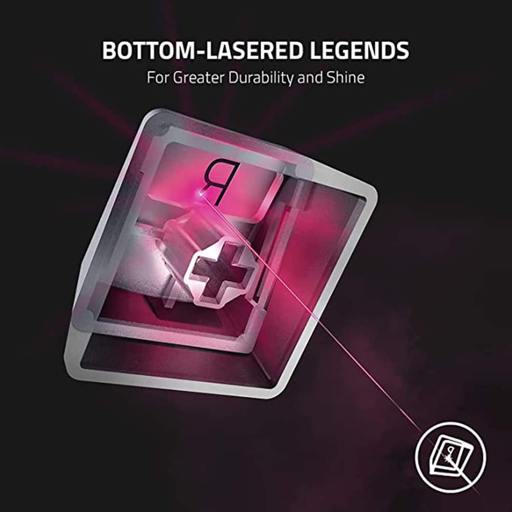 Razer Phantom Keycap Upgrade Set - White - AX STORE