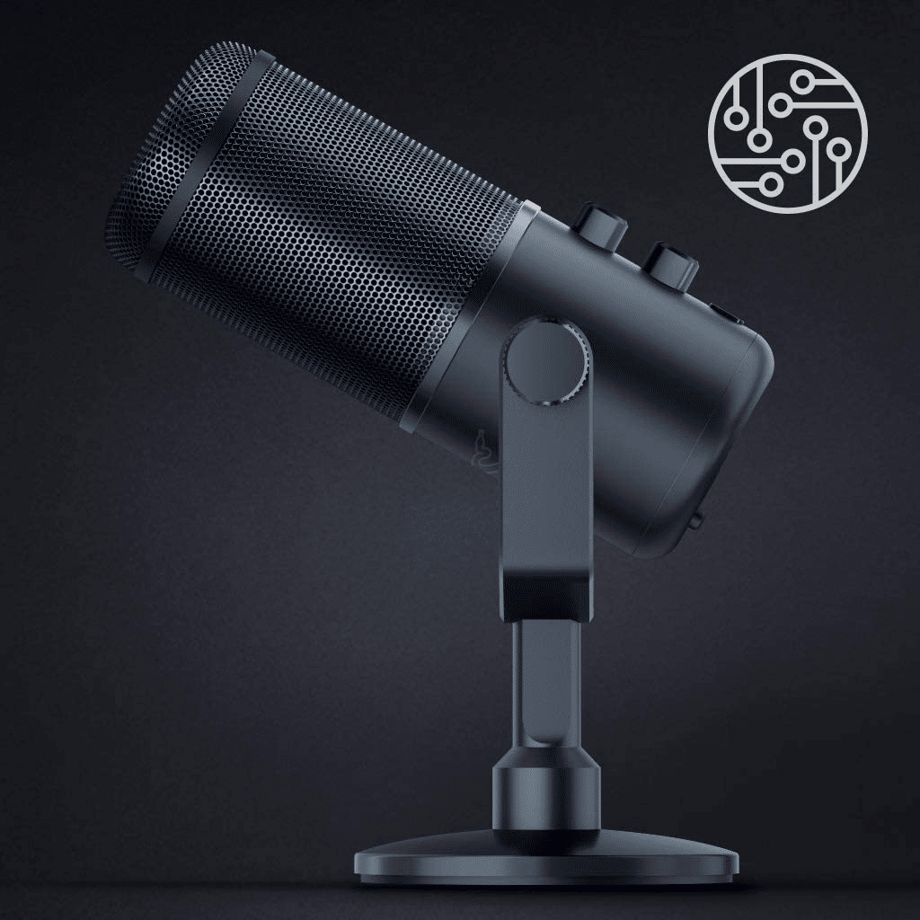 Razer Seiren Elite USB Streaming Gaming Microphone, Black - AX STORE
