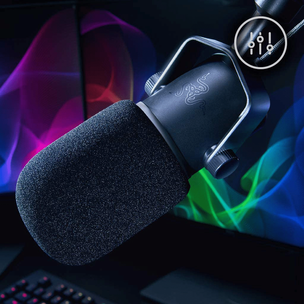 Razer Seiren Elite USB Streaming Gaming Microphone, Black - AX STORE