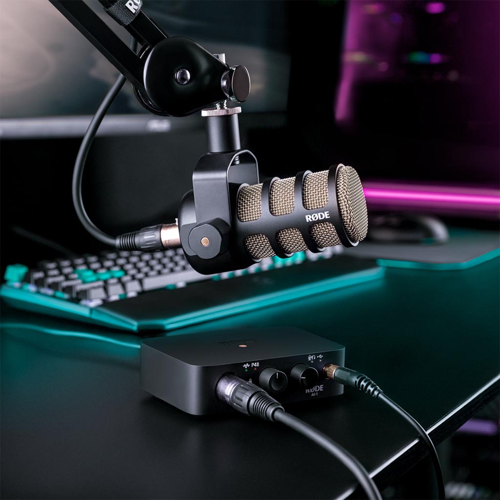 Rode PodMic Cardioid Dynamic Microphone | AX Store Kuwait