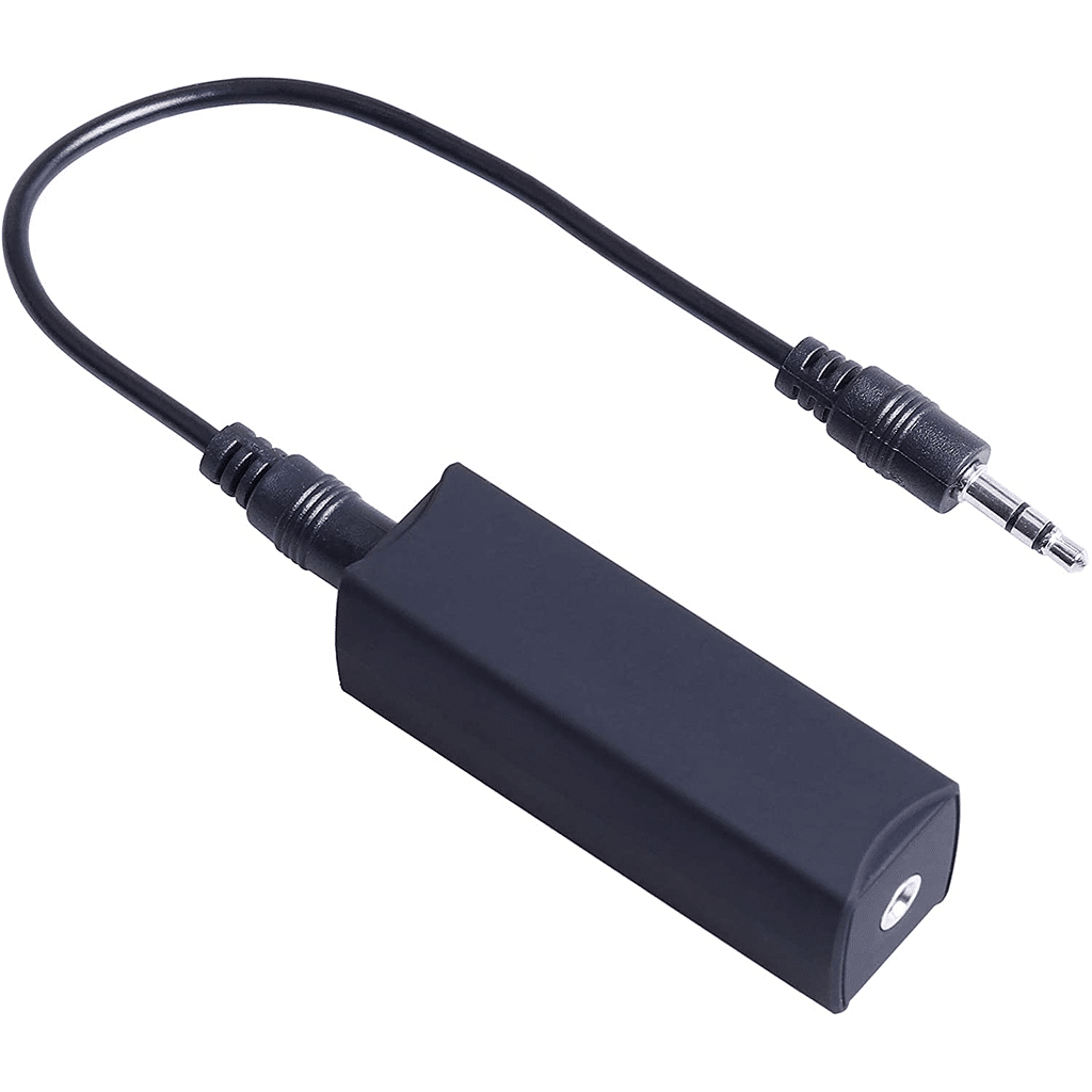Seatecks Ground Loop Noise Isolator Filter with 3.5mm Jack Audio Cable ...