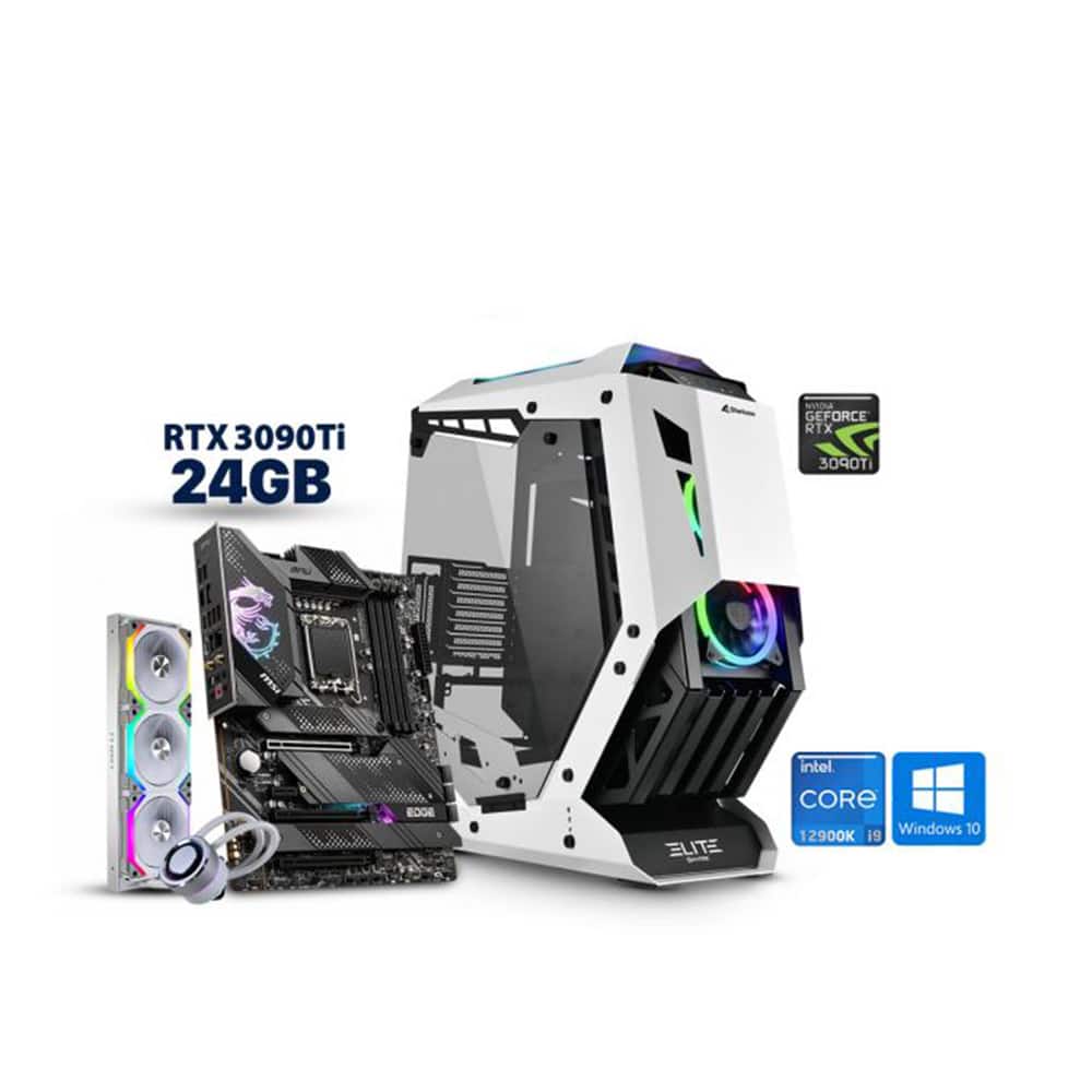 Sharkoon Elite Shark CA700 Gaming PC i9-12900K - RTX 3090TI - AX STORE