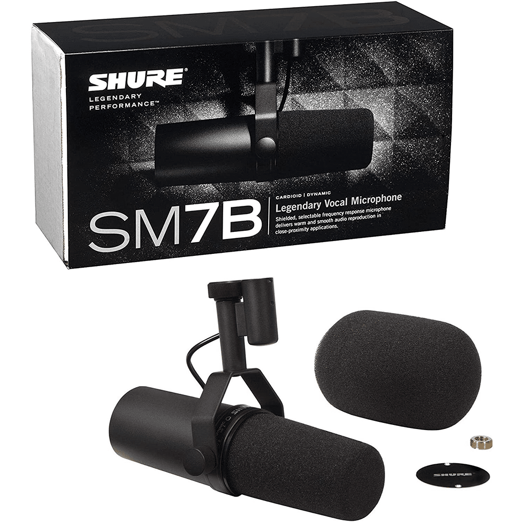Shure SM7B Cardioid Dynamic Microphone - AX STORE Kuwait