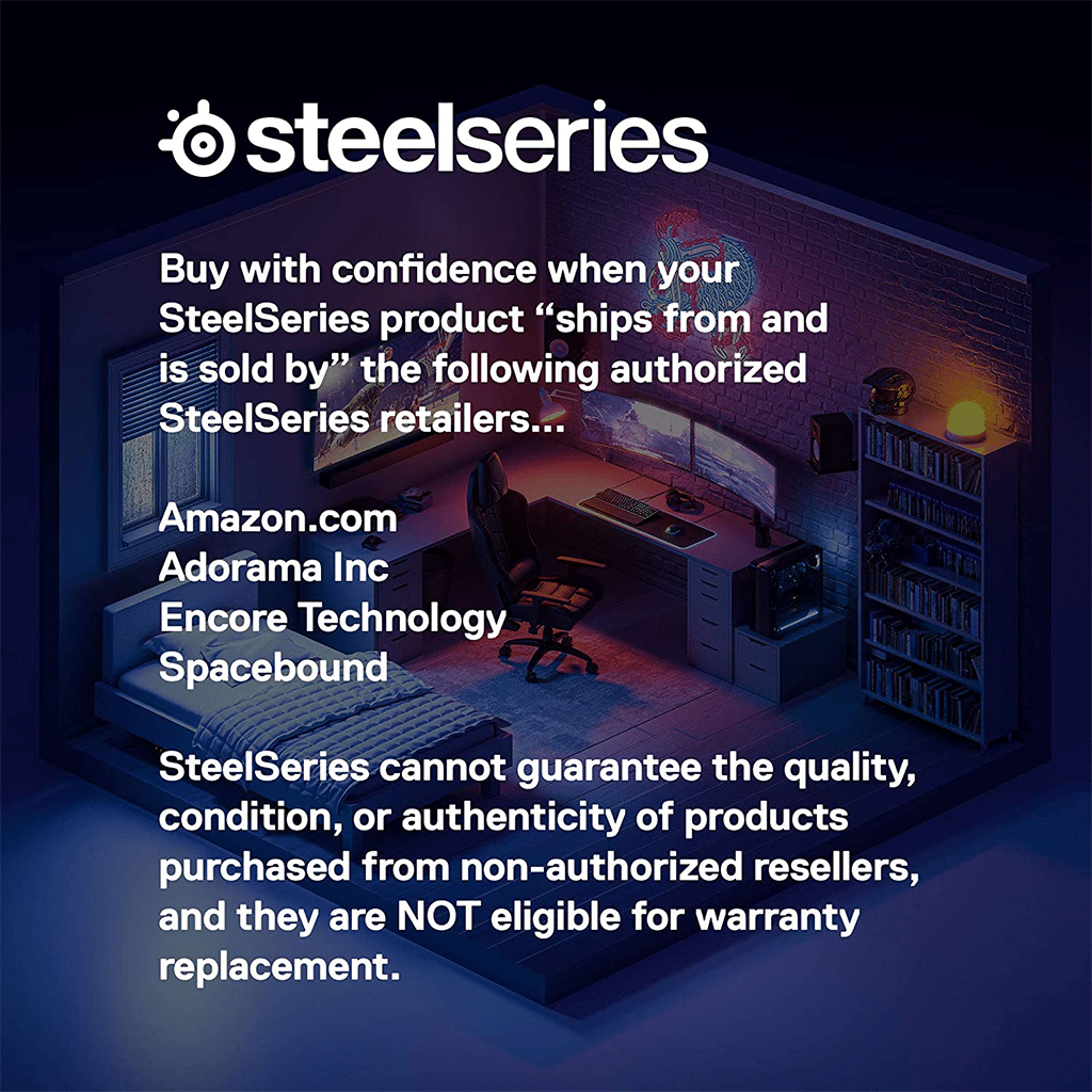 SteelSeries Apex 7 Mechanical Gaming Keyboard – (Red Switch) - AX STORE