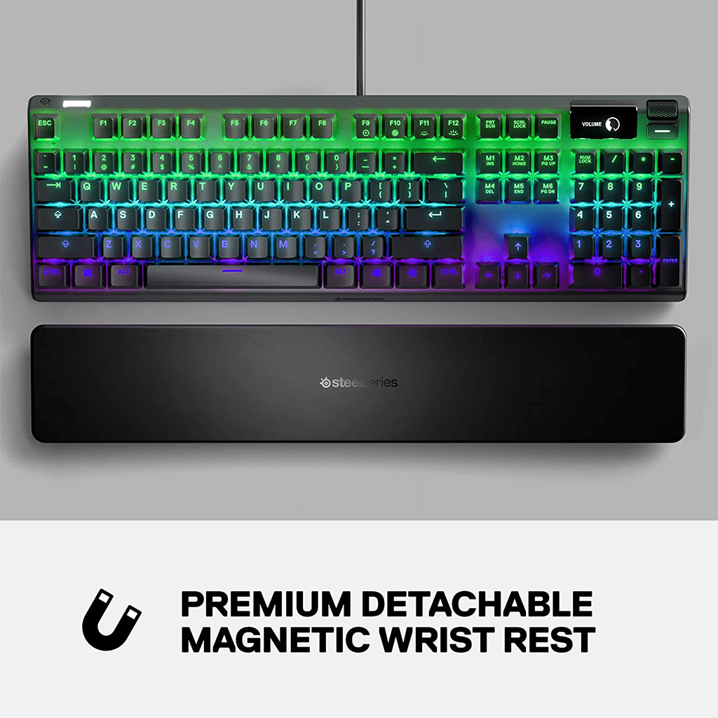 SteelSeries Apex 7 Mechanical Gaming Keyboard – (Red Switch) - AX STORE